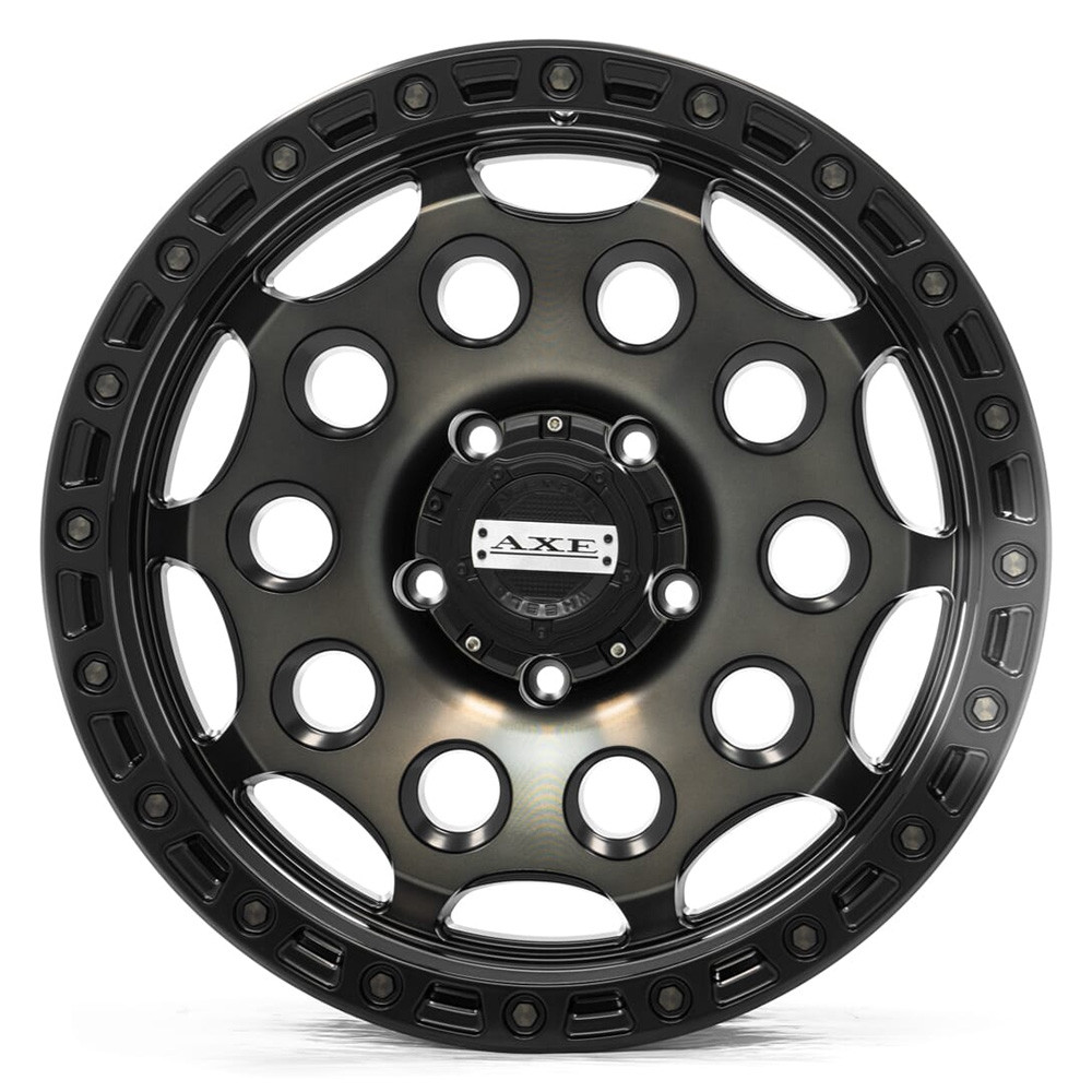 AXE® CHAOS Wheels - Black with Double Dark Tinted Rims