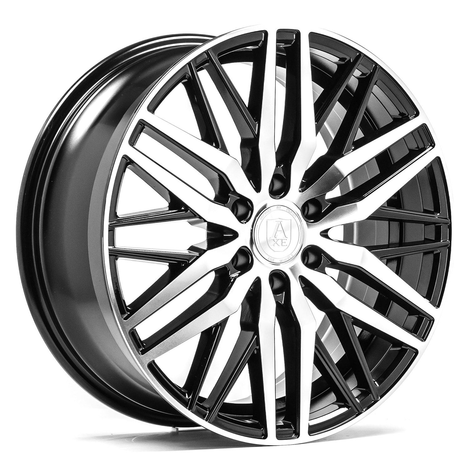 AXE® EX30 SPRINTER Wheels - Gloss Black with Polished Face Rims