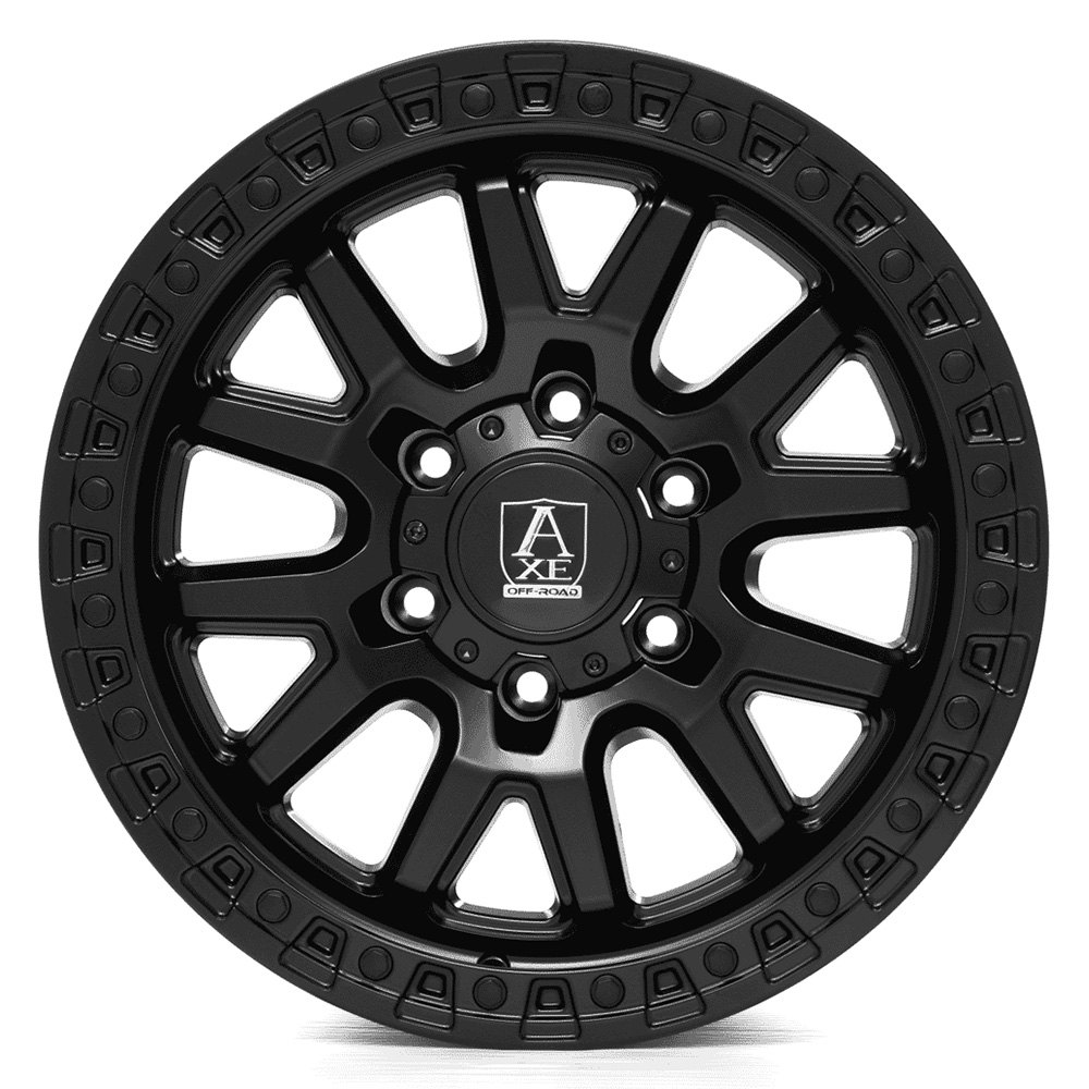 AXE® TOYO Wheels - Satin Black Rims
