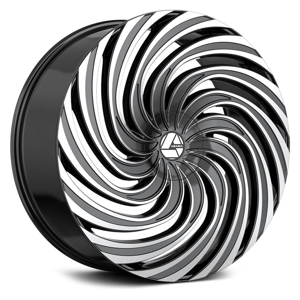 AZARA® AZA-535 Wheels - Gloss Black with Machined Face Rims