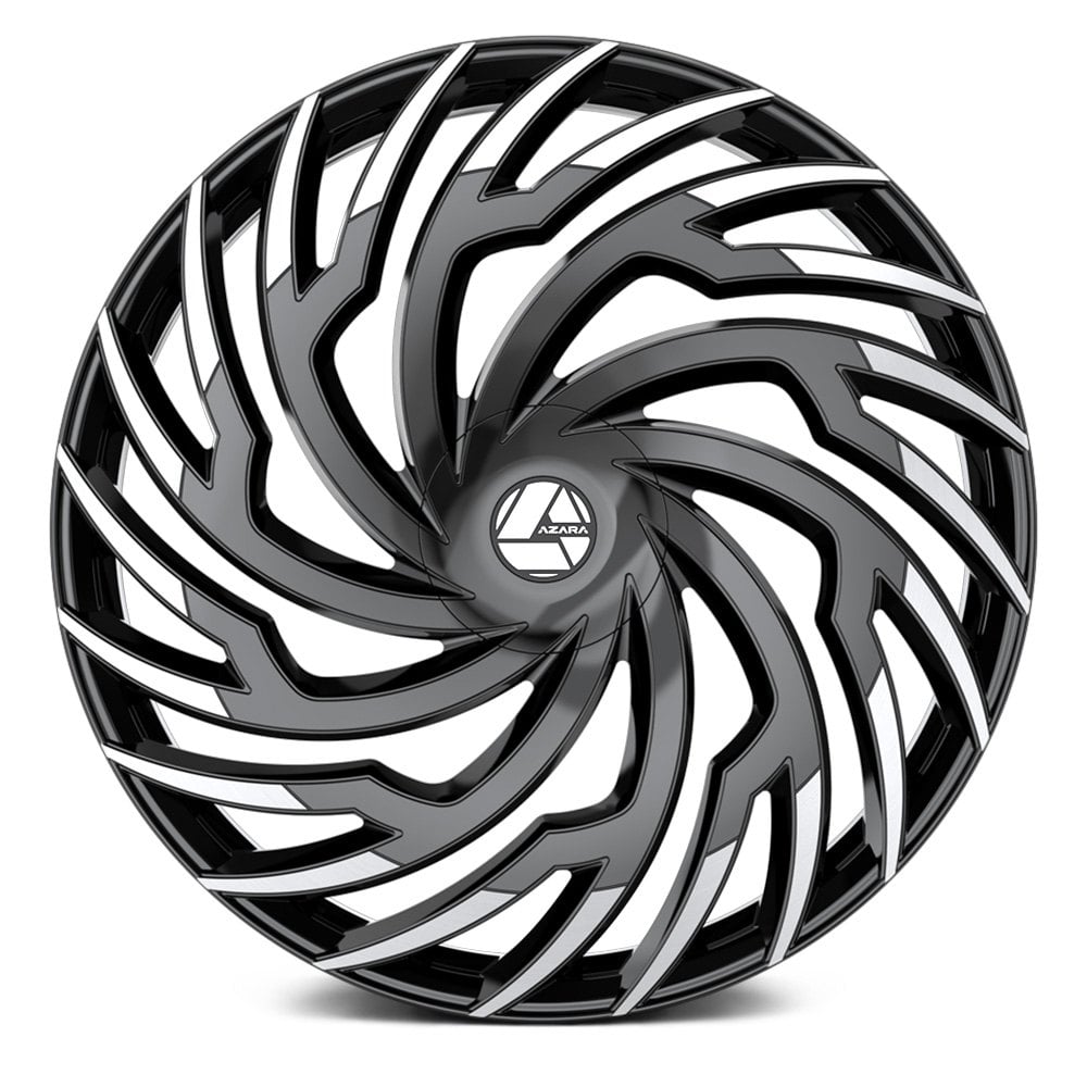 AZARA® AZA-536 Wheels - Gloss Black with Machined Face Rims