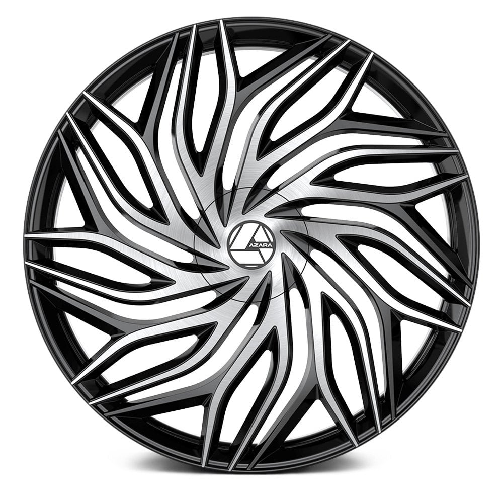 AZARA® AZA-537 Wheels - Gloss Black with Machined Face Rims