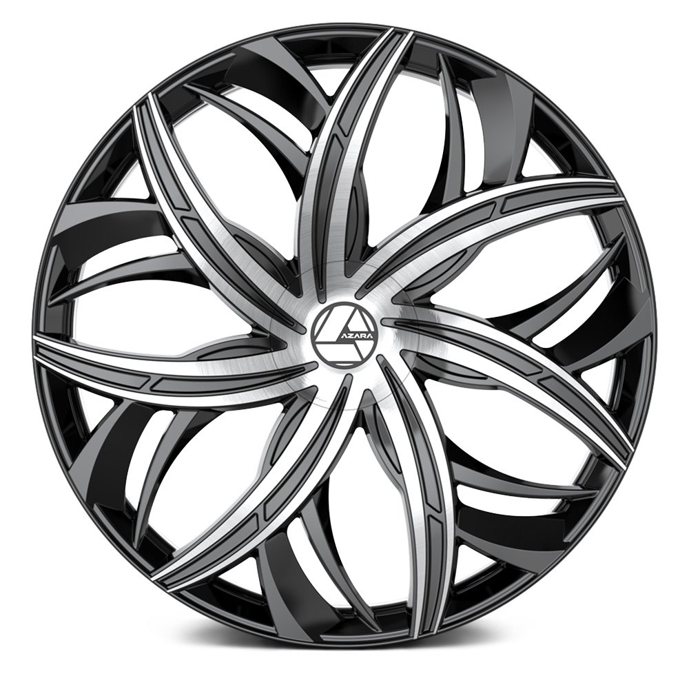 AZARA® AZA-541 Wheels - Gloss Black with Machined Face Rims