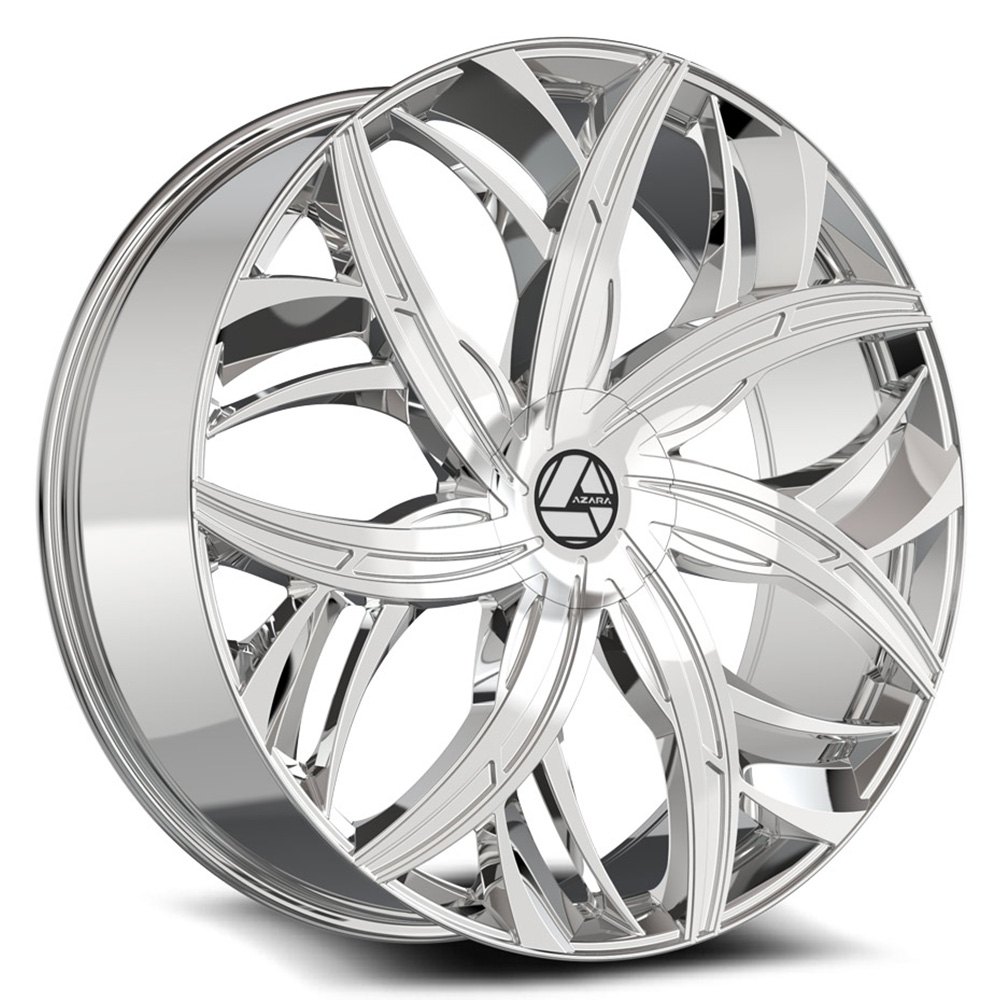 AZARA® AZA-541 Wheels - Nano Chrome Rims