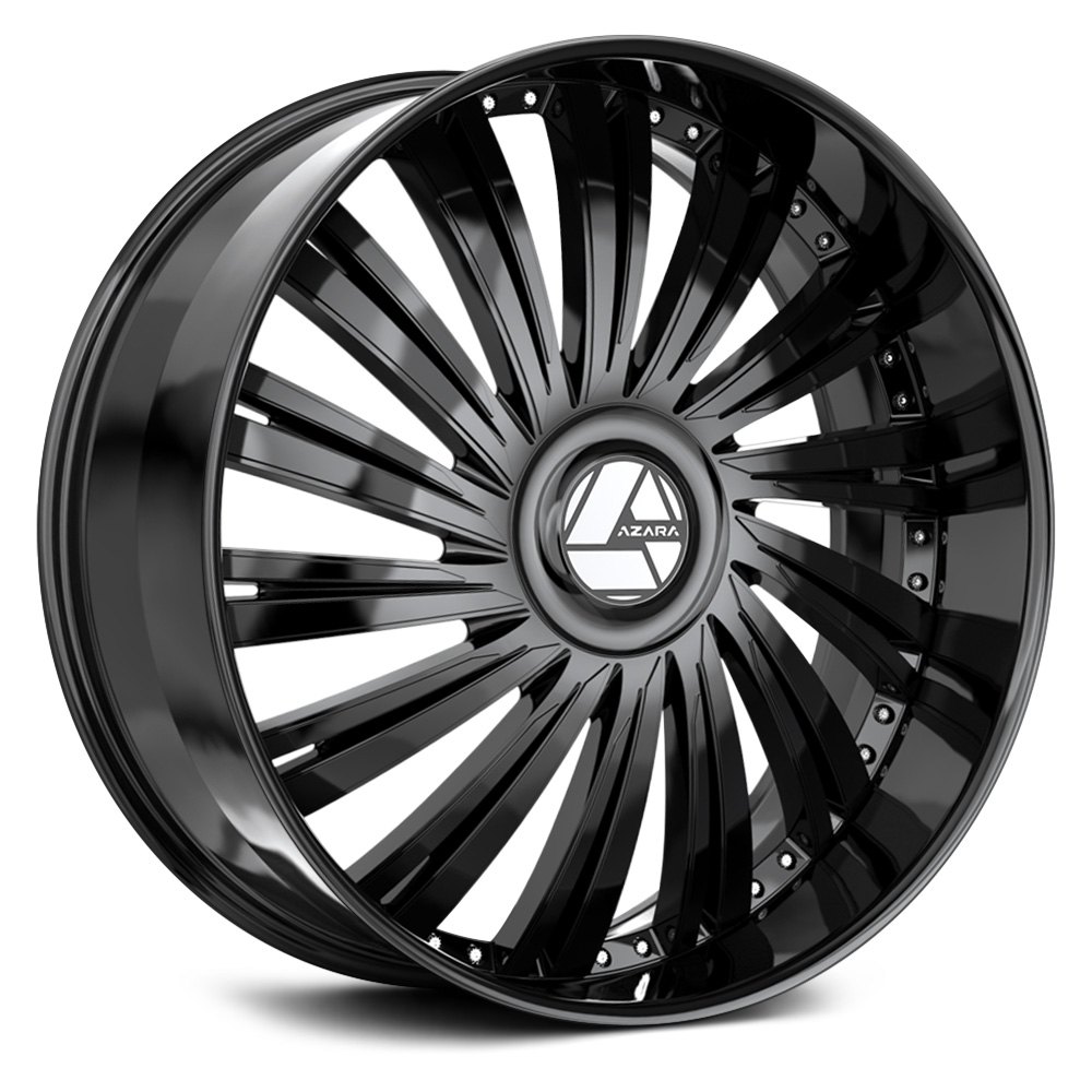 AZARA® AZX-102 Wheels - Gloss Black Rims