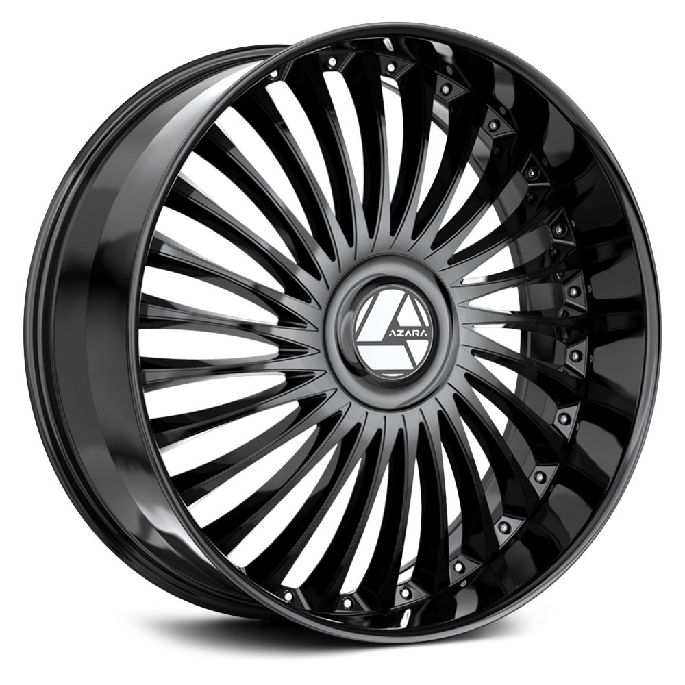 AZARA® AZX-103 Wheels - Gloss Black Rims