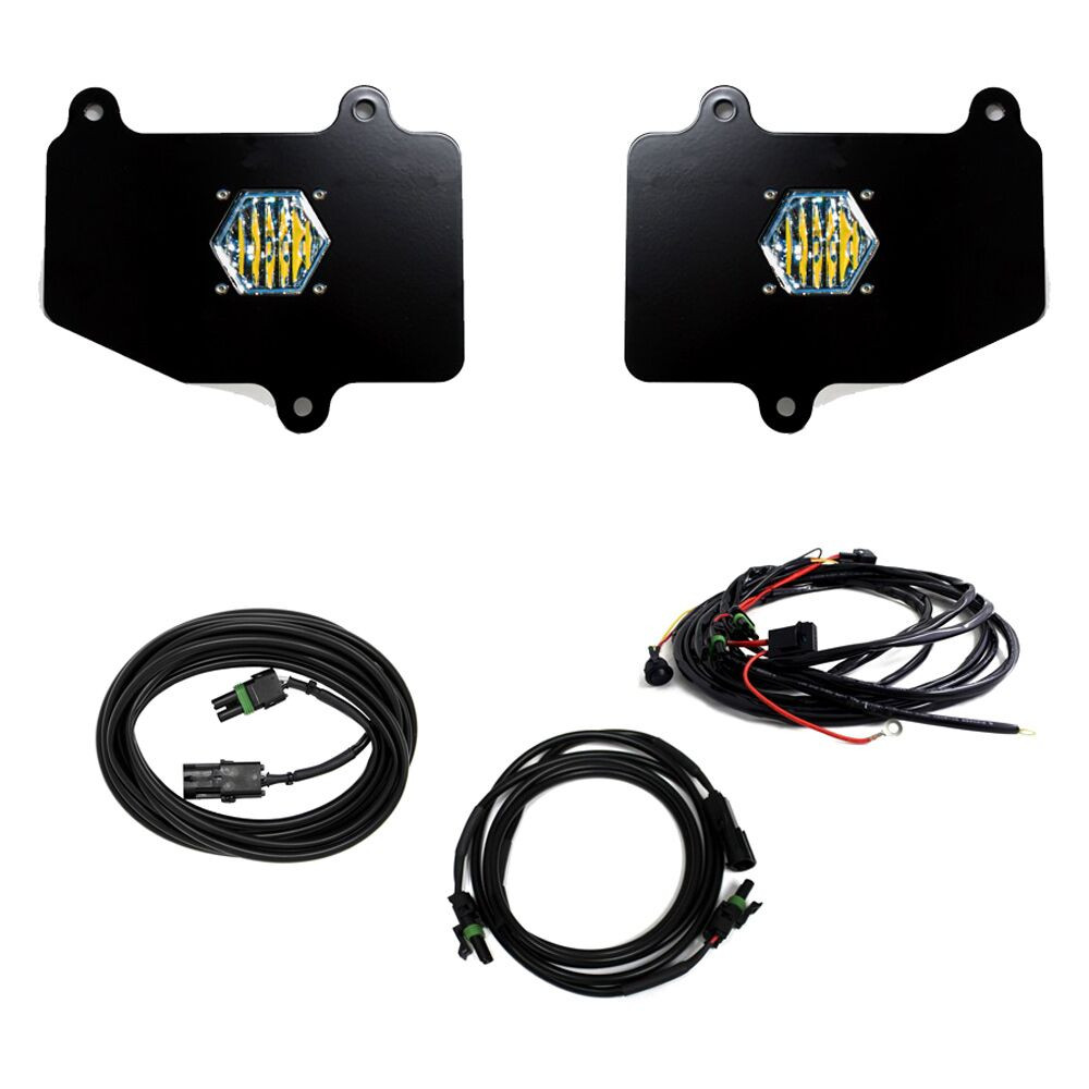 Baja Designs® 447652 - S1™ 2.1" 2x20W Square Wide Cornering Beam LED ...