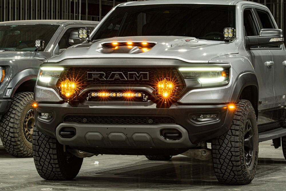 Baja Designs® 448044 - Front Bumper Mounted LP9 Pro™ 8" 2x105W/2.8W ...
