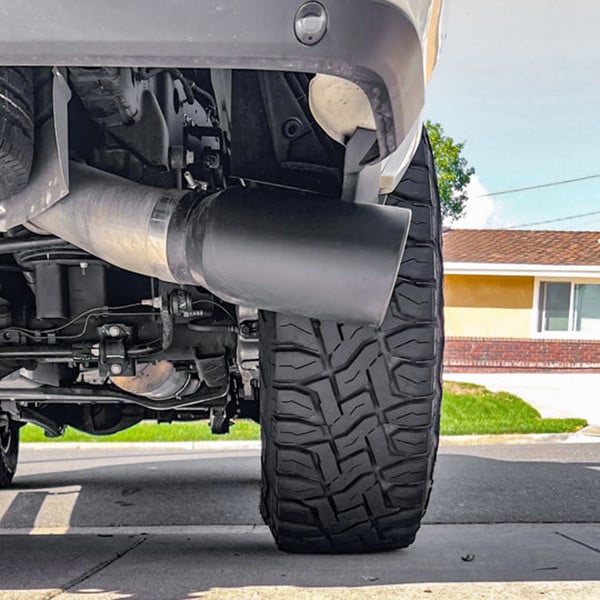Banks® 49798-B - Monster™ Aluminized Steel DPF-Back Exhaust System with ...