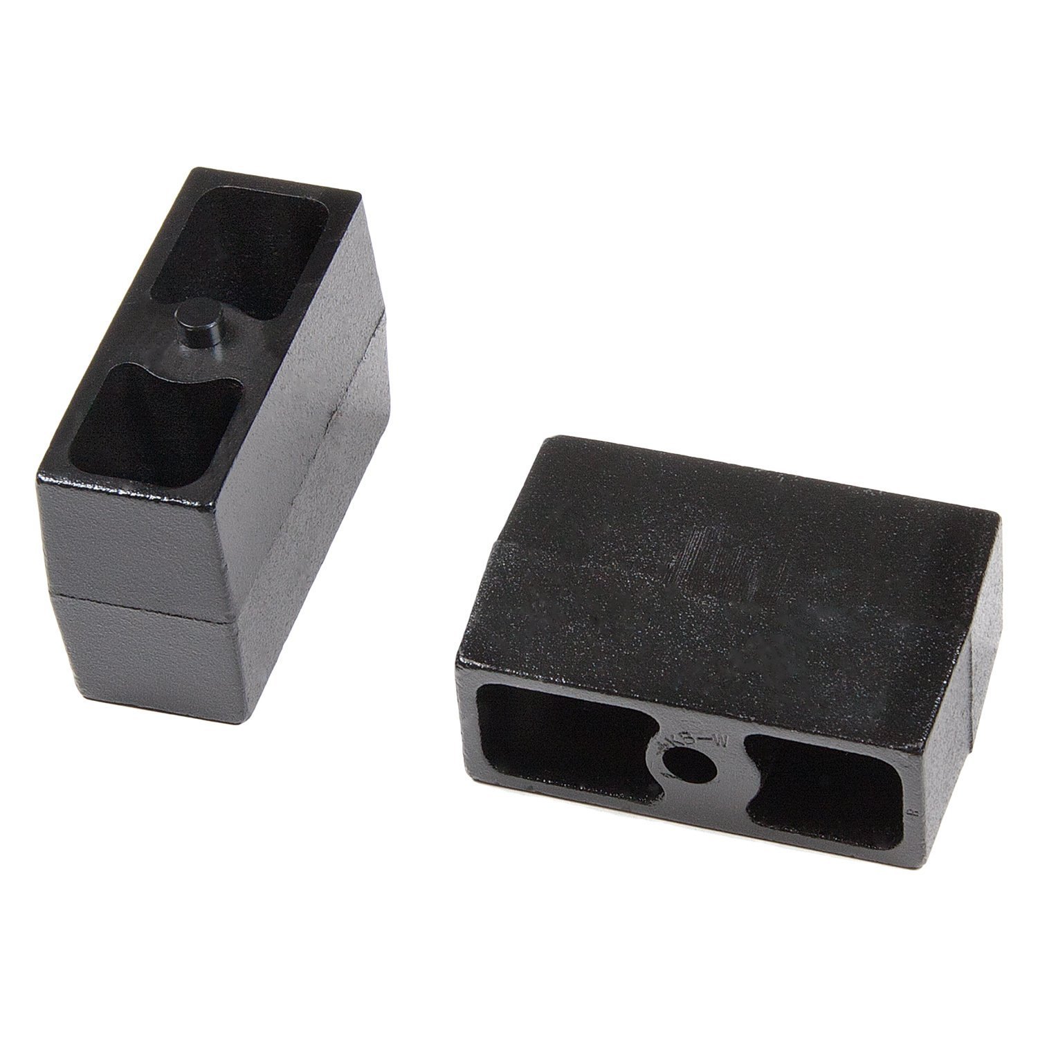 BDS Suspension® 069417 - 4" Flat Rear Leaf Spring Block Kit