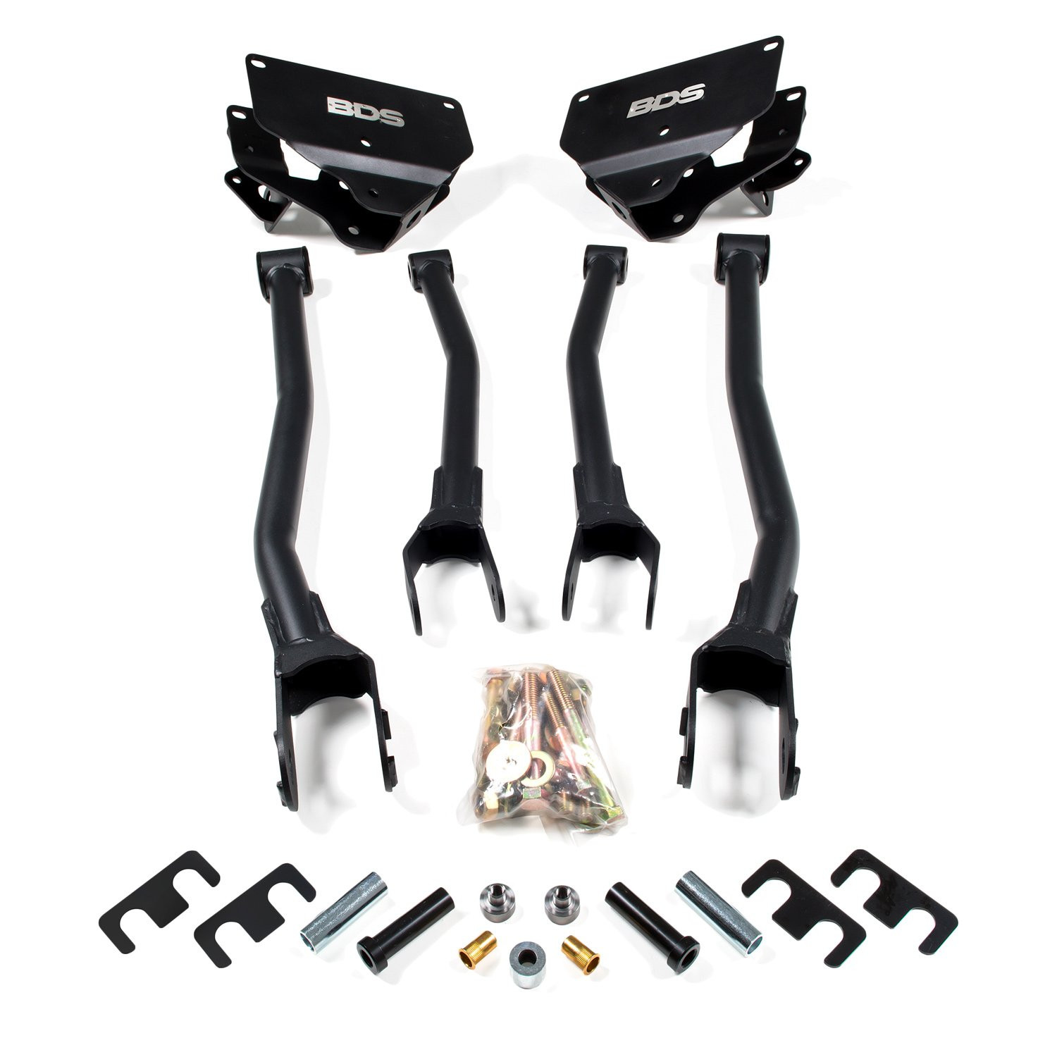 BDS Suspension® 122404 - Rear 4-Link Long Arm Upgrade Kit