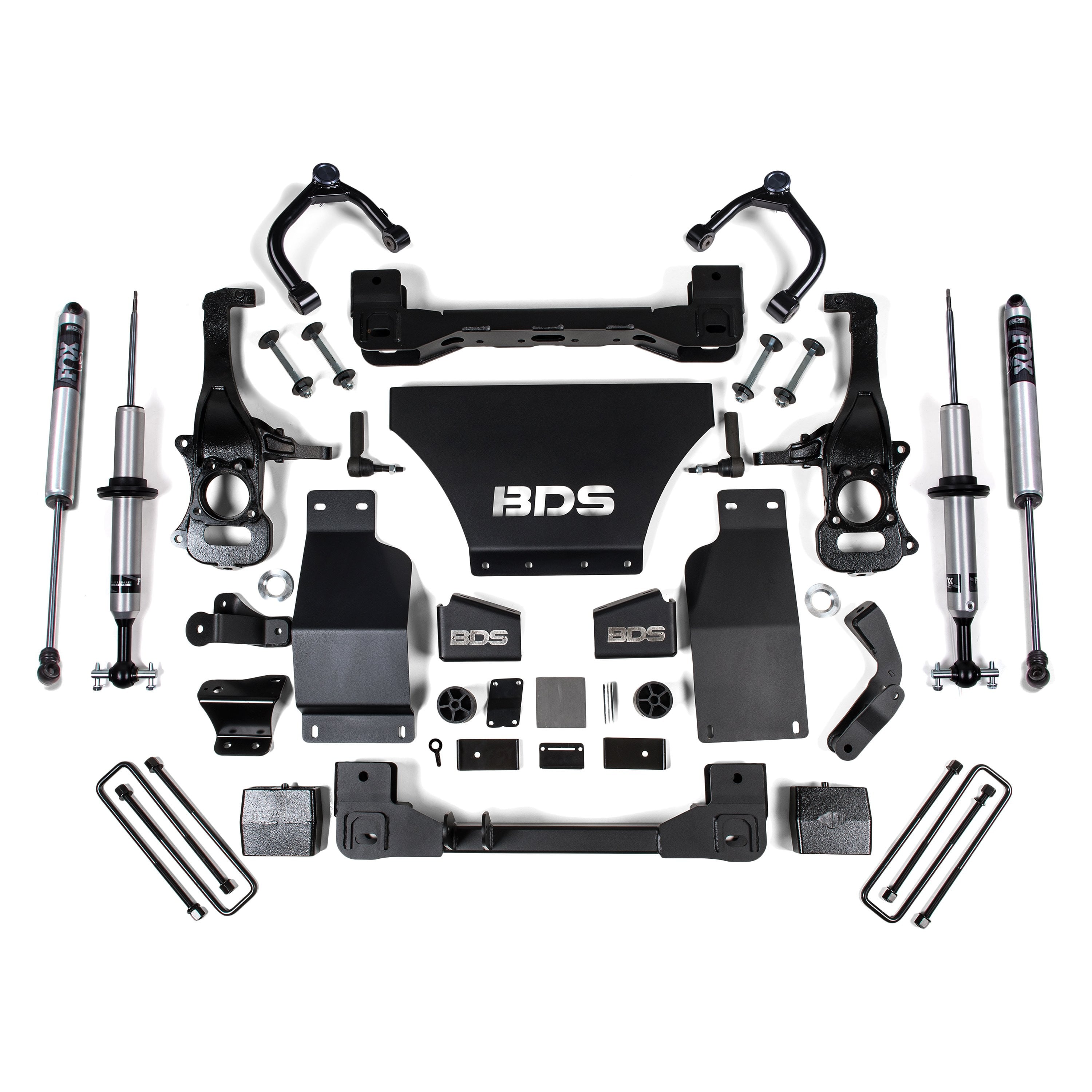 BDS Suspension® 1801FSR - 6" Front and Rear Suspension Lift Kit