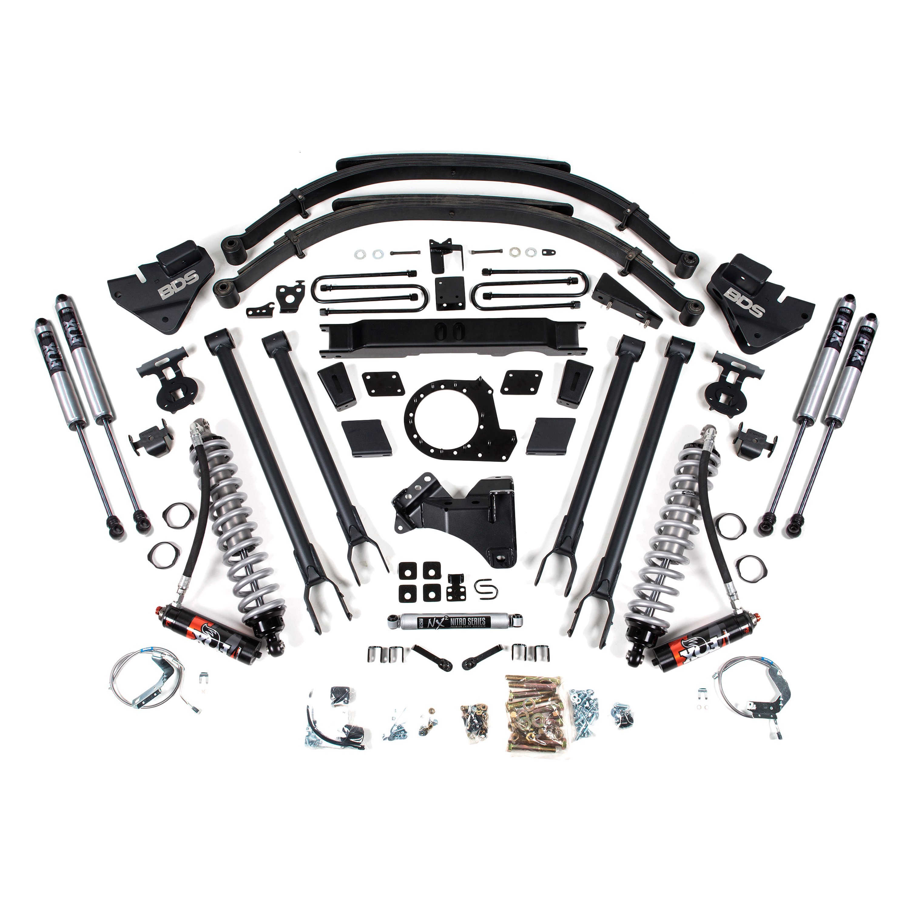 BDS Suspension® 1959FPE - 4-Link Suspension Lift Kit