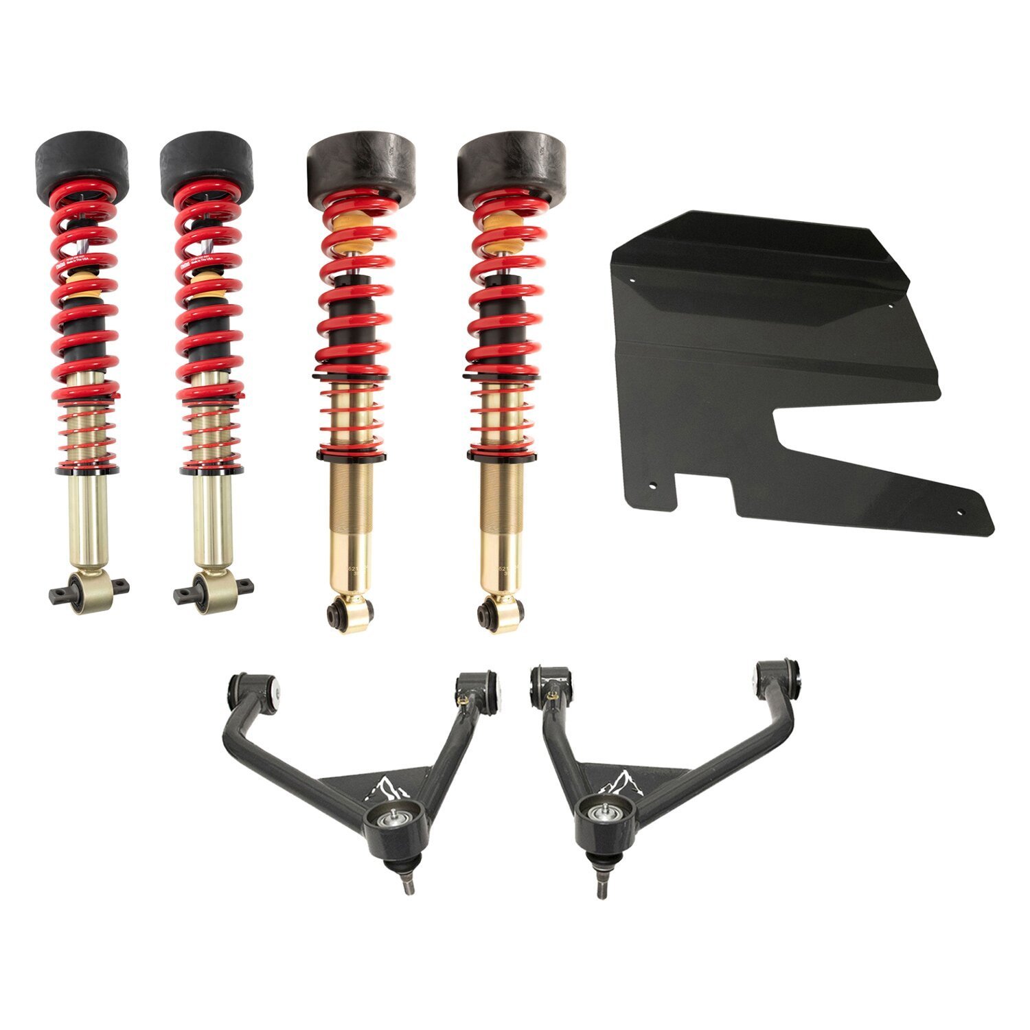Belltech® 150220TPC - 4" Front and Rear Suspension Lift Kit