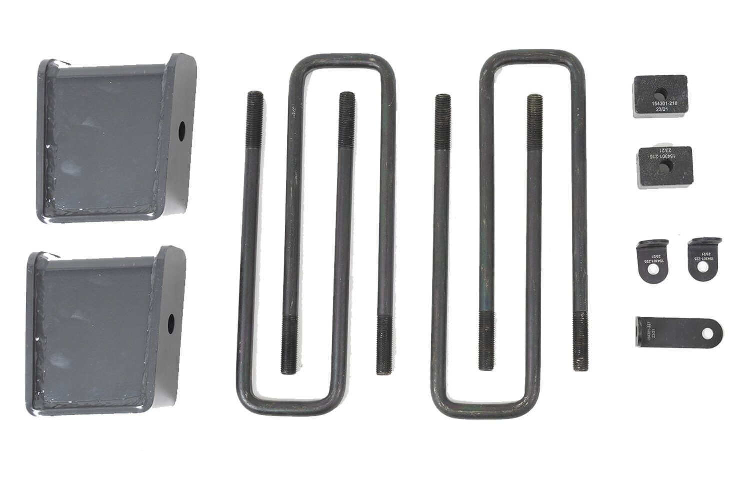 Belltech® 154301BK4 - 4" x 2" Front and Rear Suspension Lift Kit