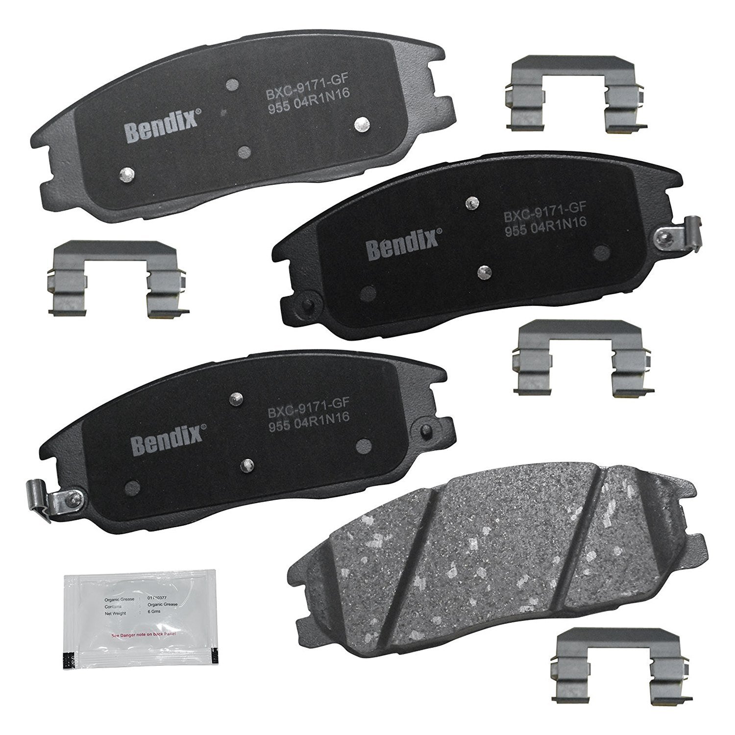 Bendix® CFC955 - Premium Copper Free™ Ceramic Front Disc Brake Pads