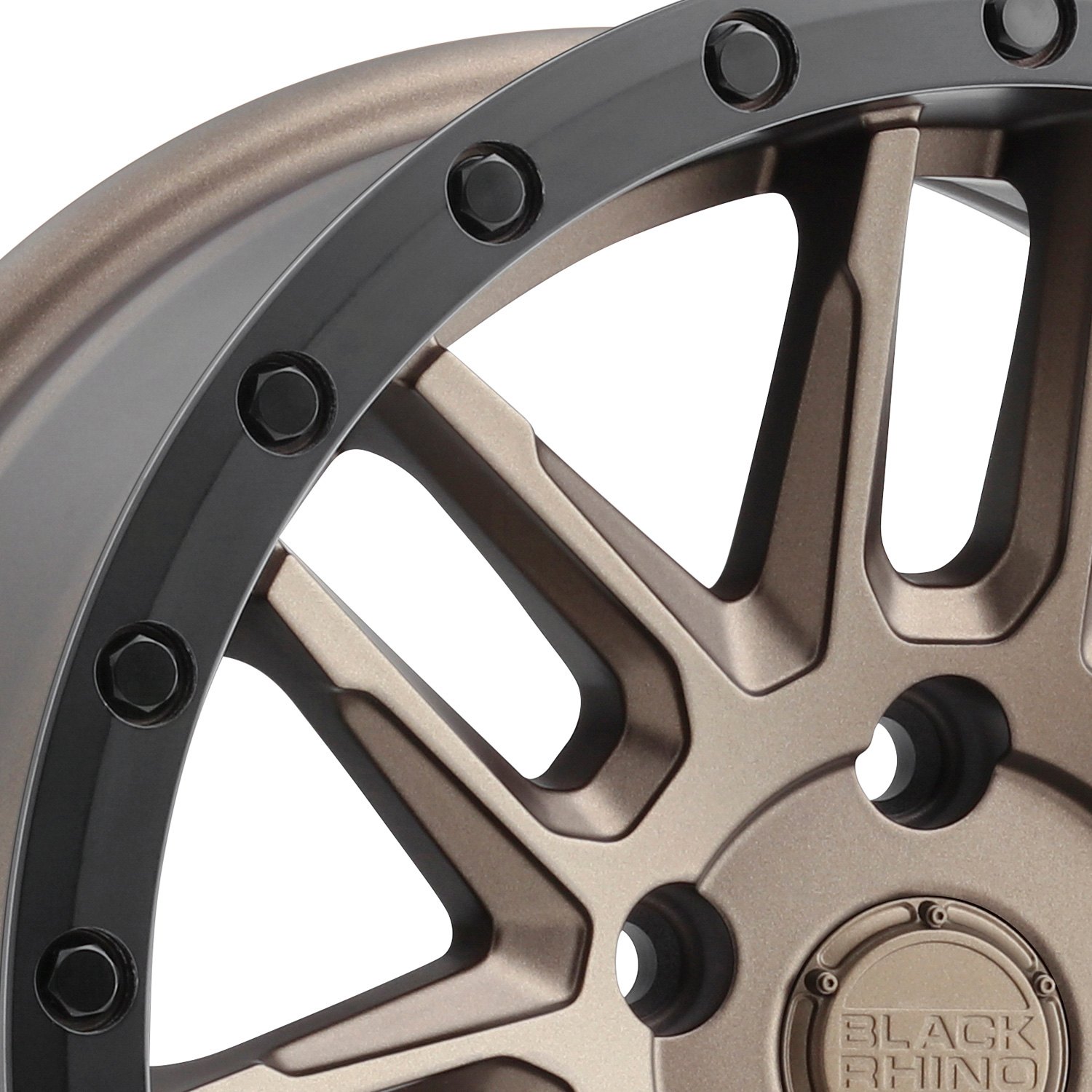 BLACK RHINO® ARCHES Wheels - Bronze with Black Lip and Black Bolts Rims
