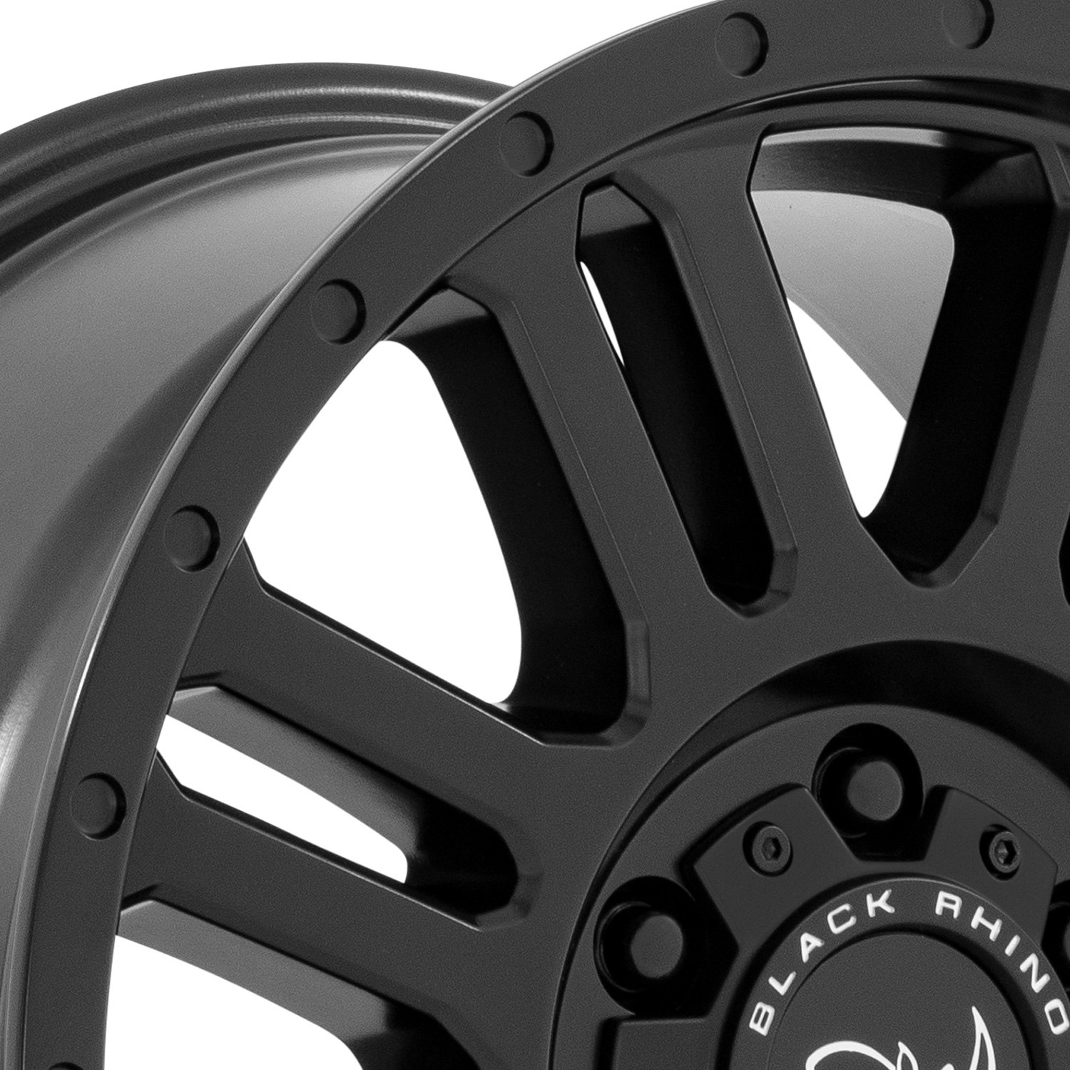 BLACK RHINO® YELLOWSTONE Wheels - Matte Black Rims - 1680YWN386130M84