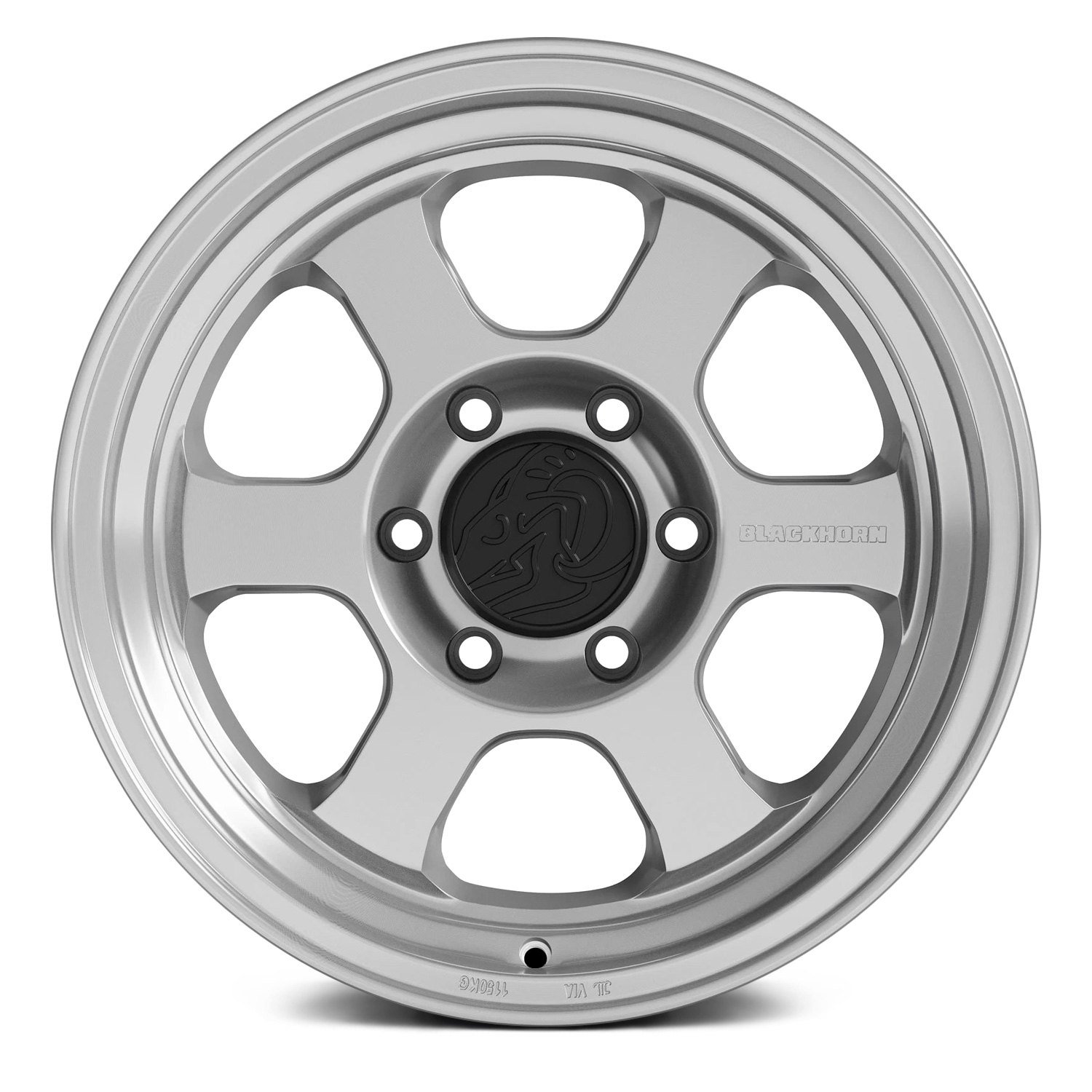 BLACKHORN OFFROAD® AR6 Wheels - Machined Clear Rims - AR6170900006139MC