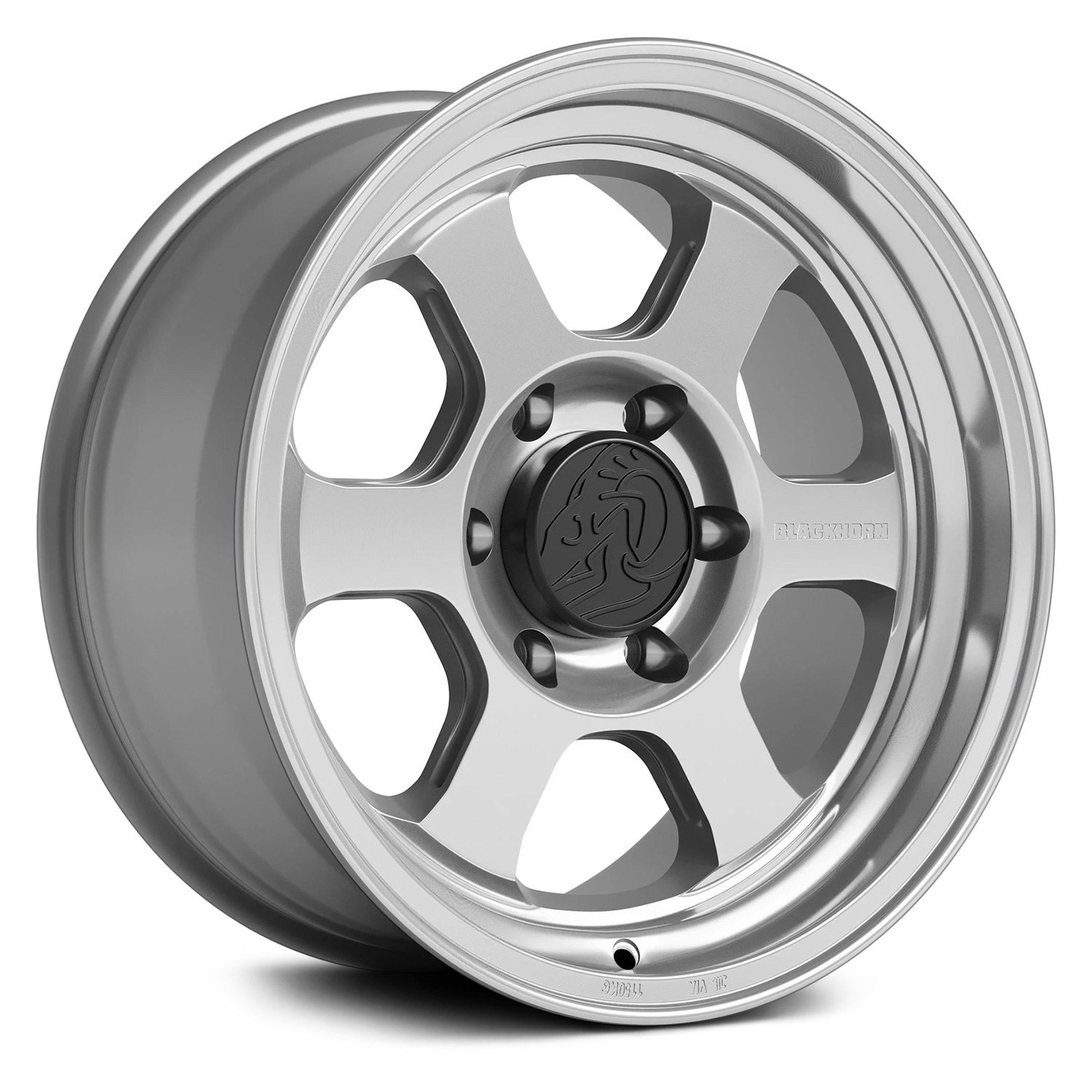 BLACKHORN OFFROAD® AR6 Wheels - Machined Clear Rims - AR6170900006139MC