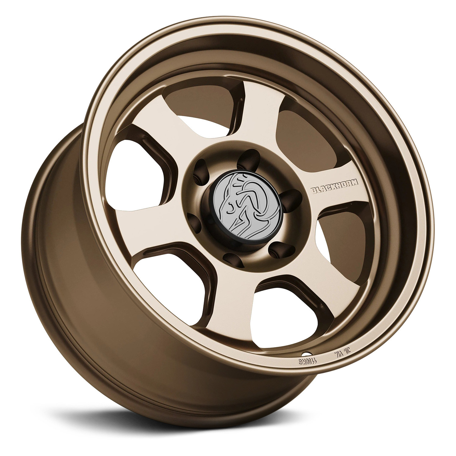BLACKHORN OFFROAD® AR6 Wheels - Satin Bronze Rims - AR6170900006139BR