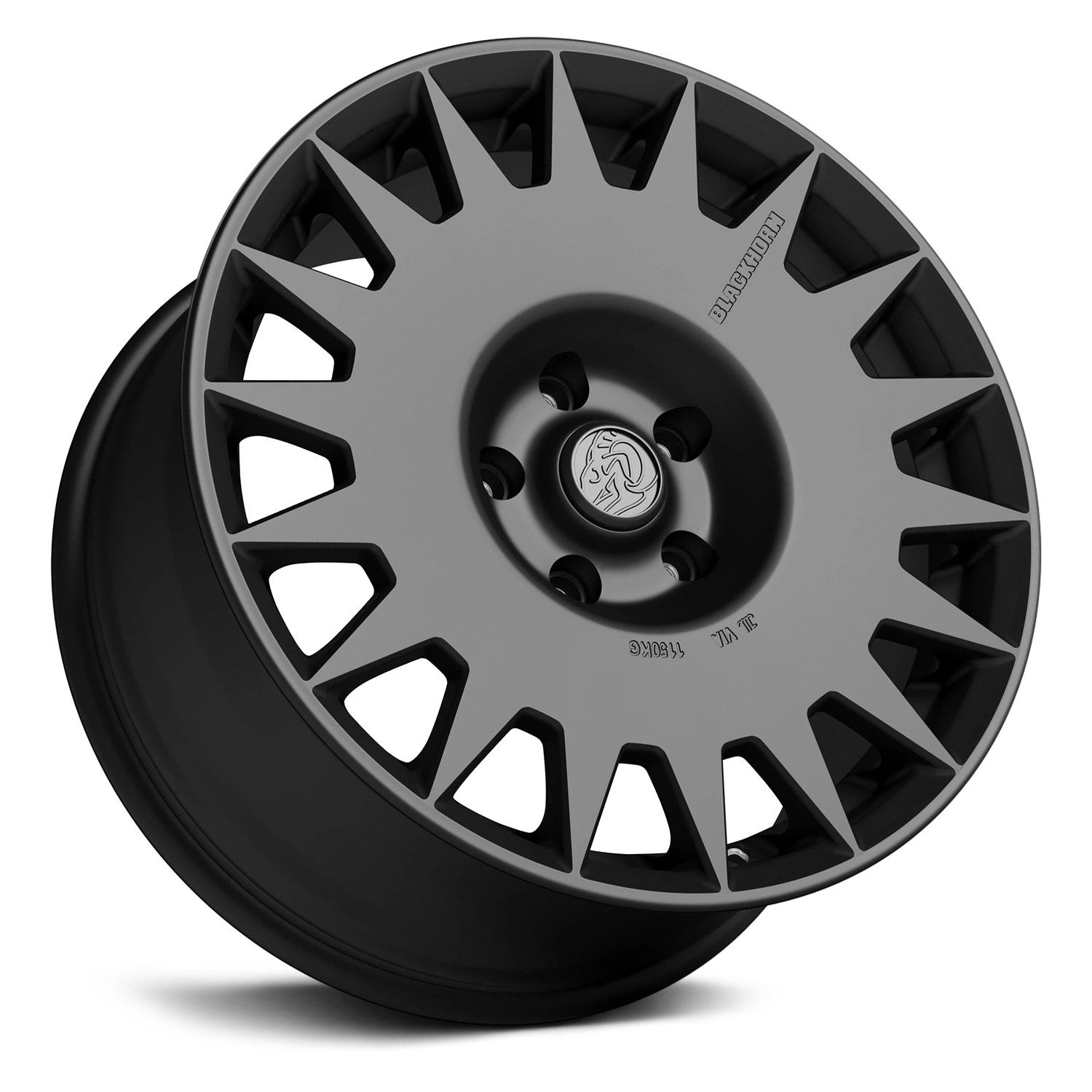 BLACKHORN OFFROAD® GR17 Wheels - Matte Black Rims