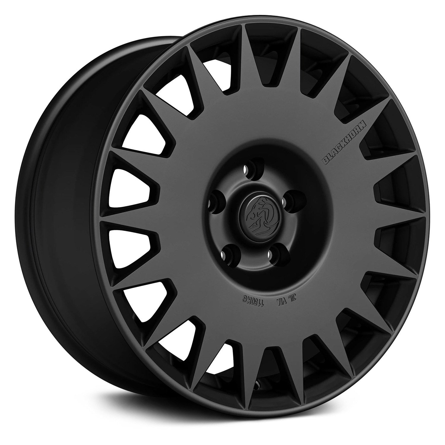 BLACKHORN OFFROAD® GR17 Wheels - Matte Black Rims