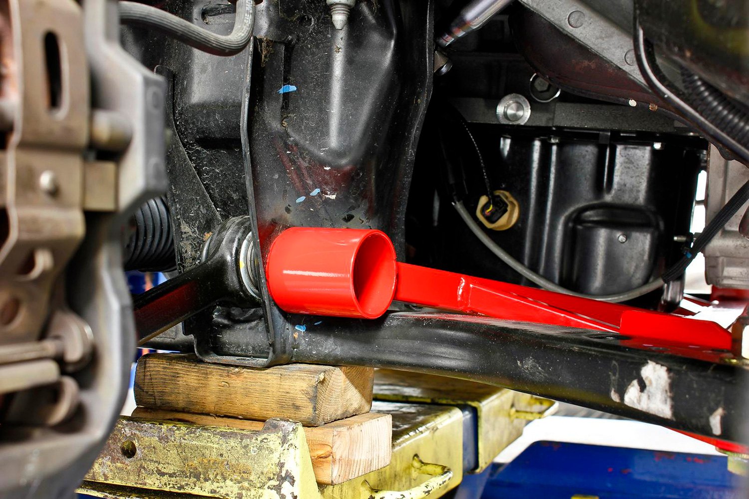 BMR Suspension® CB006H - Front 4-Point Subframe Chassis Brace