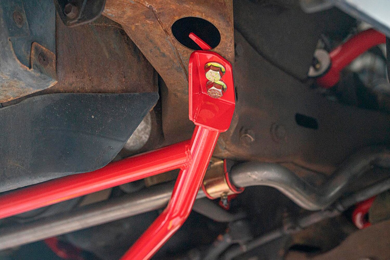 BMR Suspension® CB460R - Front Subframe Chassis Brace