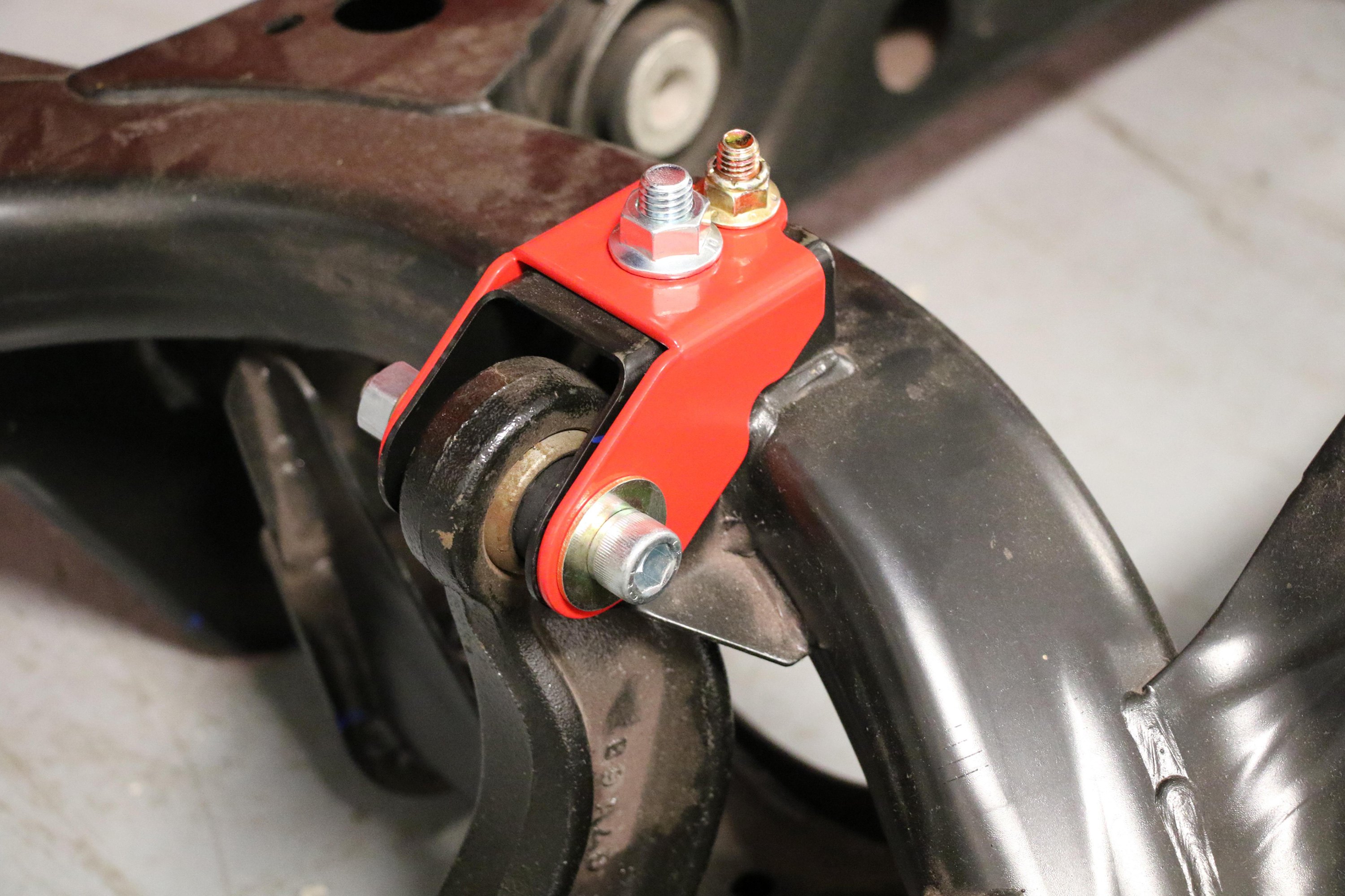 BMR Suspension® WAK761R - Rear Camber Adjustment Lockout Kit