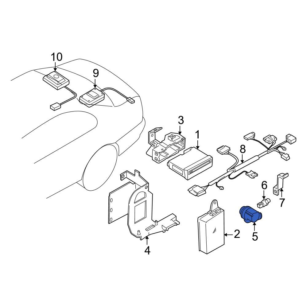 BMW OE 12901438023 - Fuse Box Blower Motor