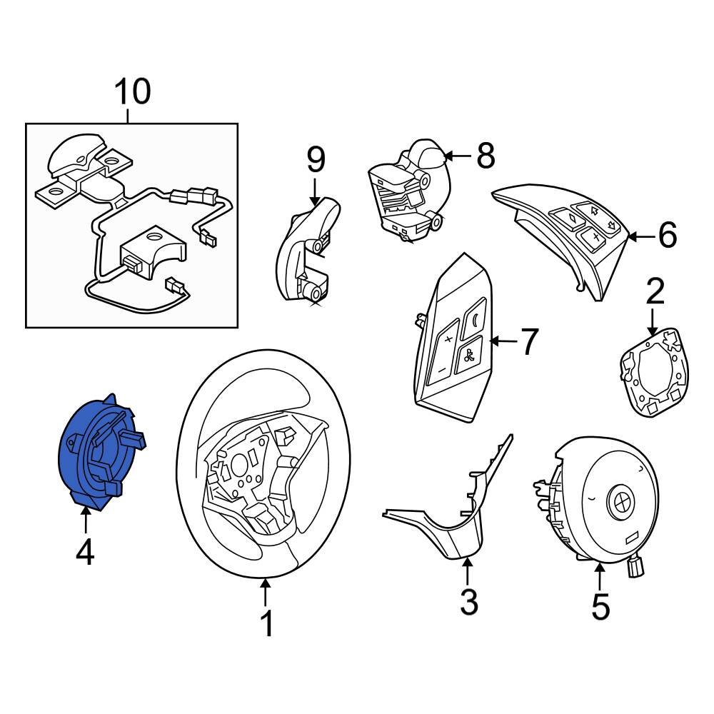 BMW OE 61316976395 - Air Bag Clockspring
