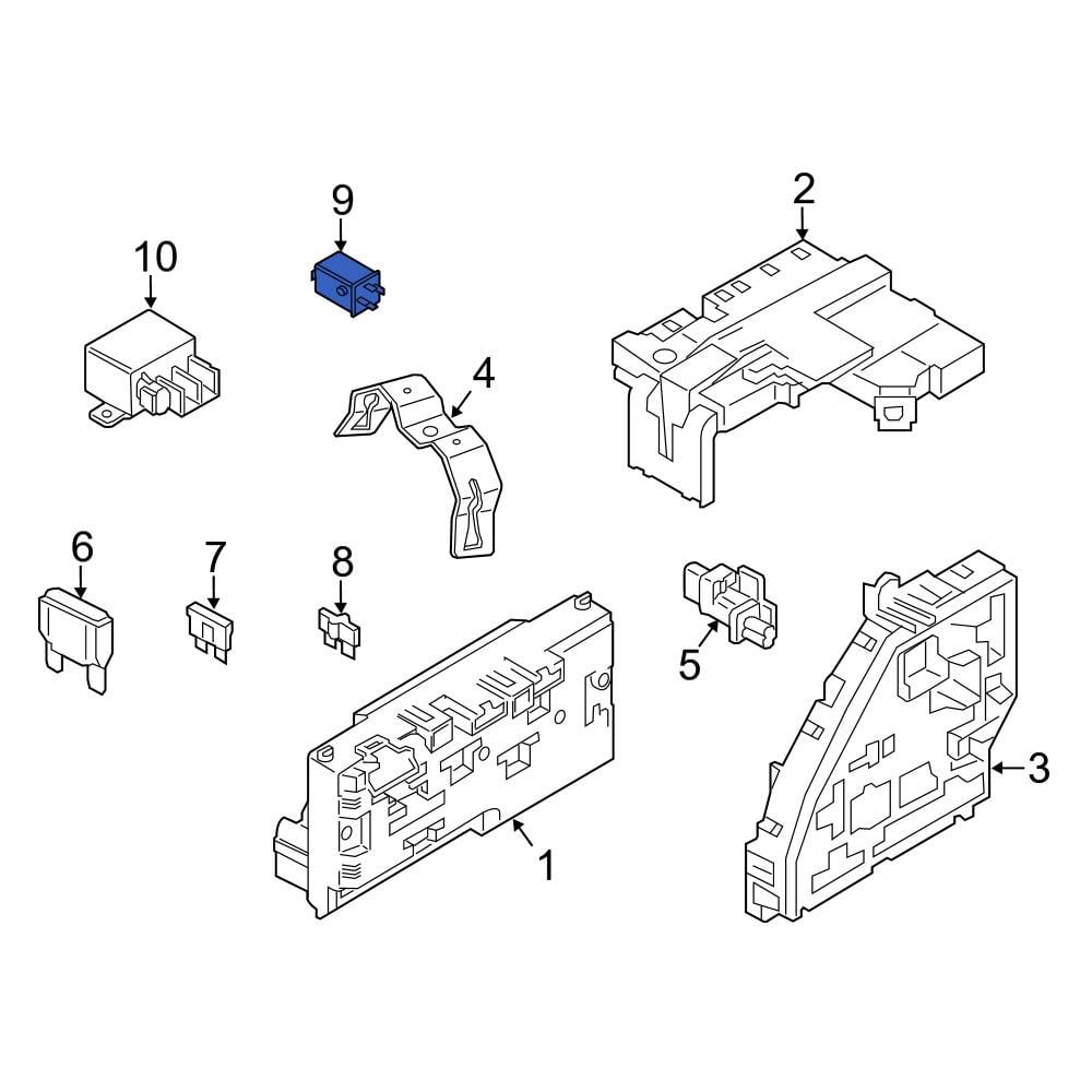 BMW OE 61366901469 - Accessory Power Relay