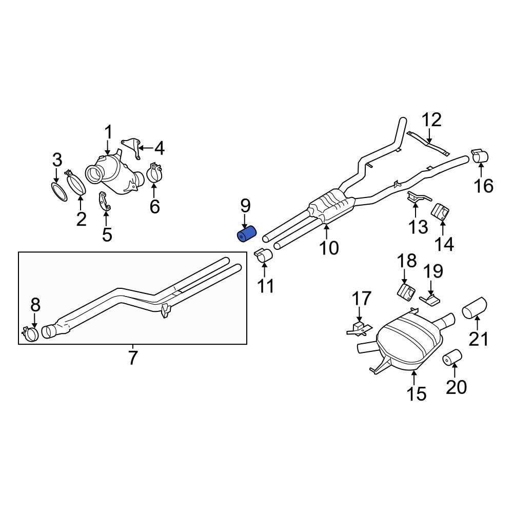 BMW OE 18302753085 - Exhaust System Hanger