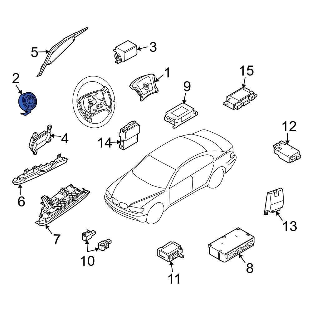 BMW OE 61319129499 - Air Bag Clockspring