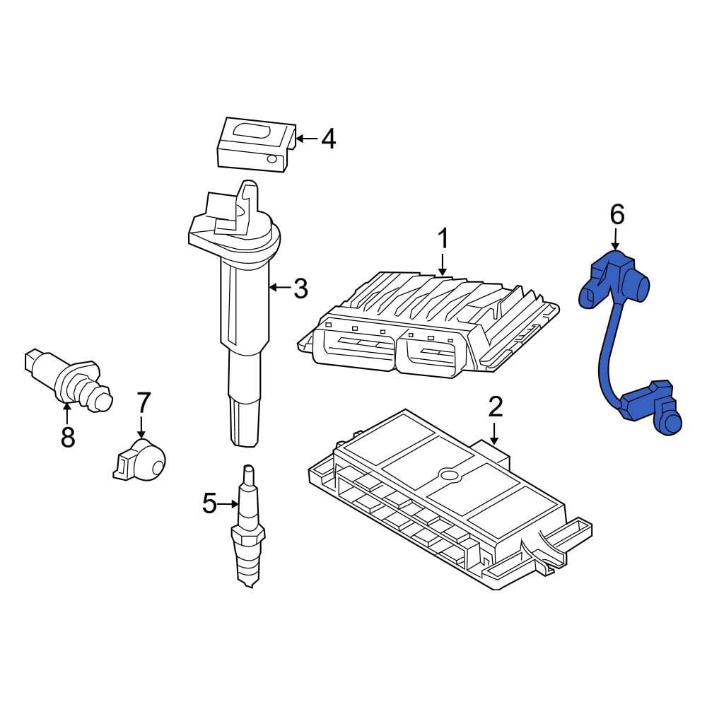BMW OE 13627595860 - Engine Crankshaft Position Sensor