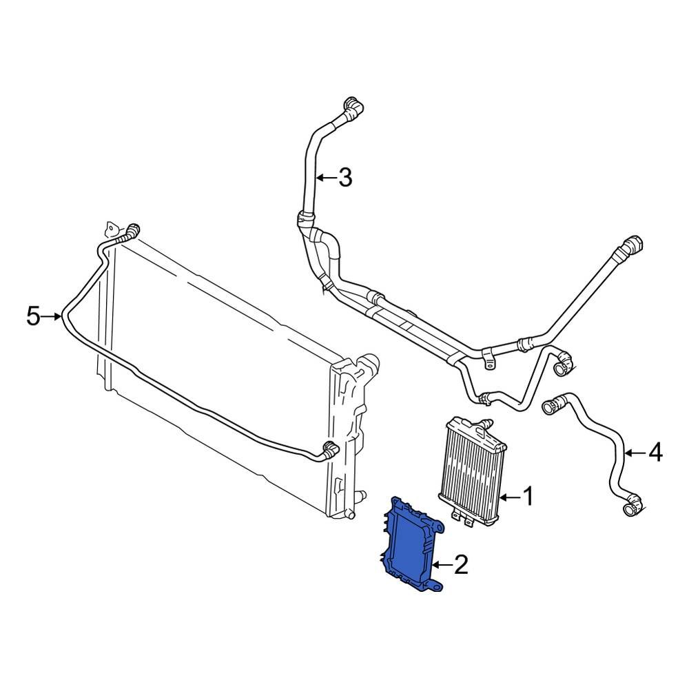 BMW OE 17118620732 - Radiator Mount Bracket