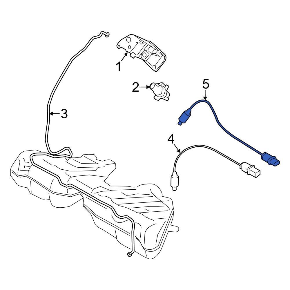 BMW OE 11787614322 - Rear Oxygen Sensor