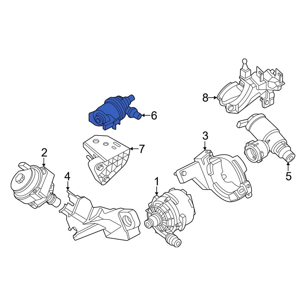 BMW OE 11519846169 - Engine Coolant Control Valve