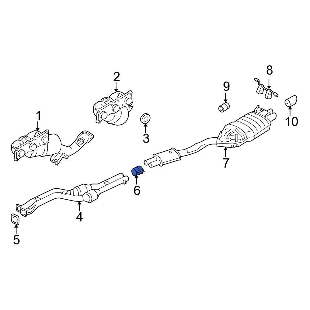 BMW OE 18307560778 - Exhaust Clamp
