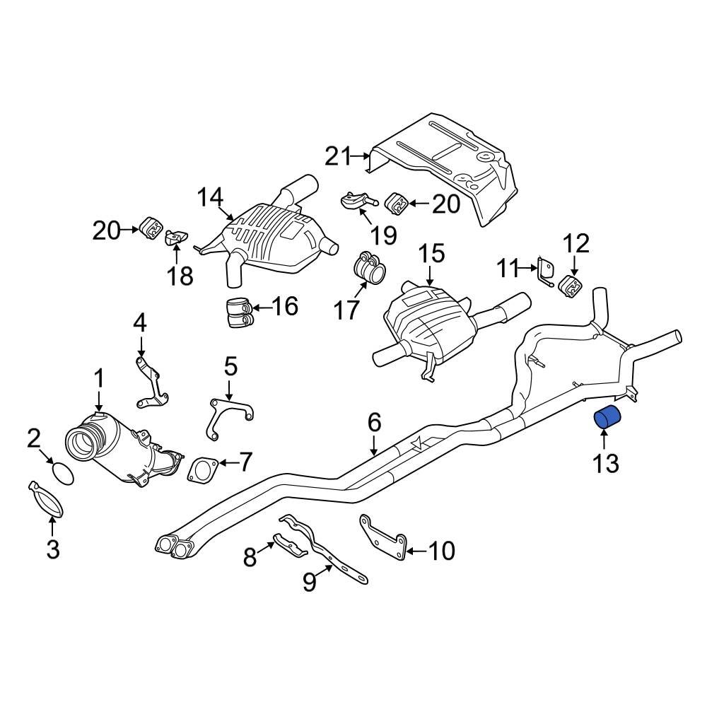 BMW OE 18307633092 - Exhaust System Hanger