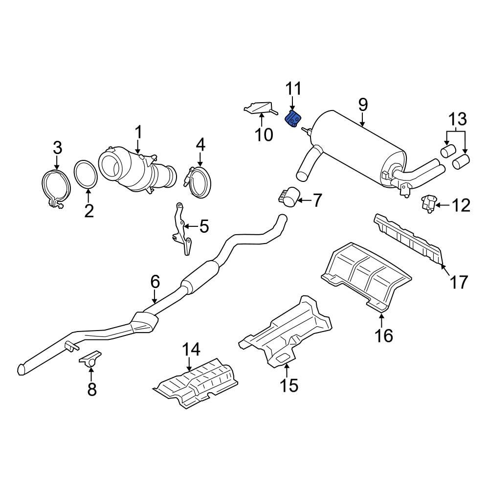 BMW OE 18307633092 - Exhaust System Hanger
