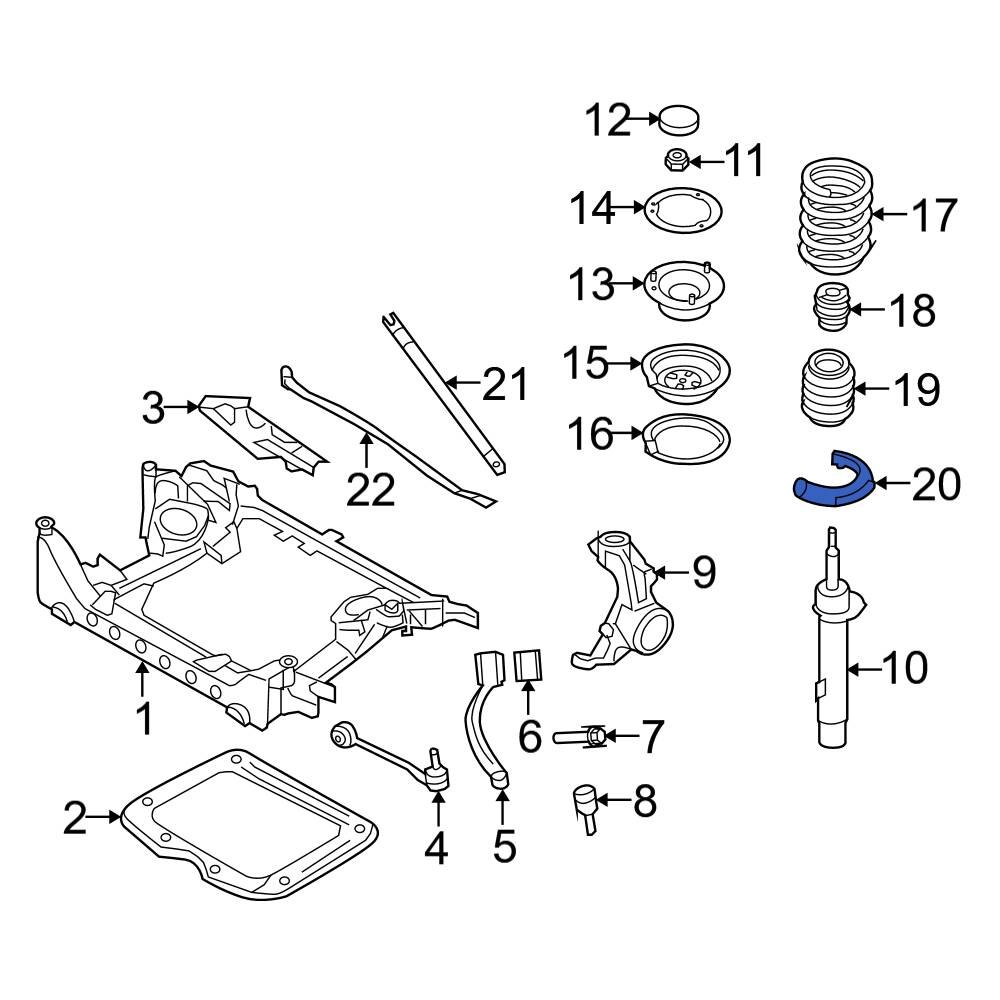 BMW OE 31336764372 - Suspension Strut Insulator