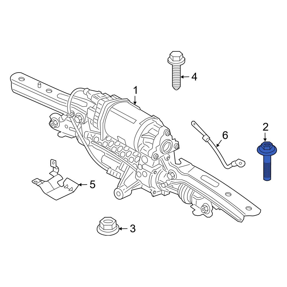 BMW OE 31106770256 - Rack and Pinion Bolt
