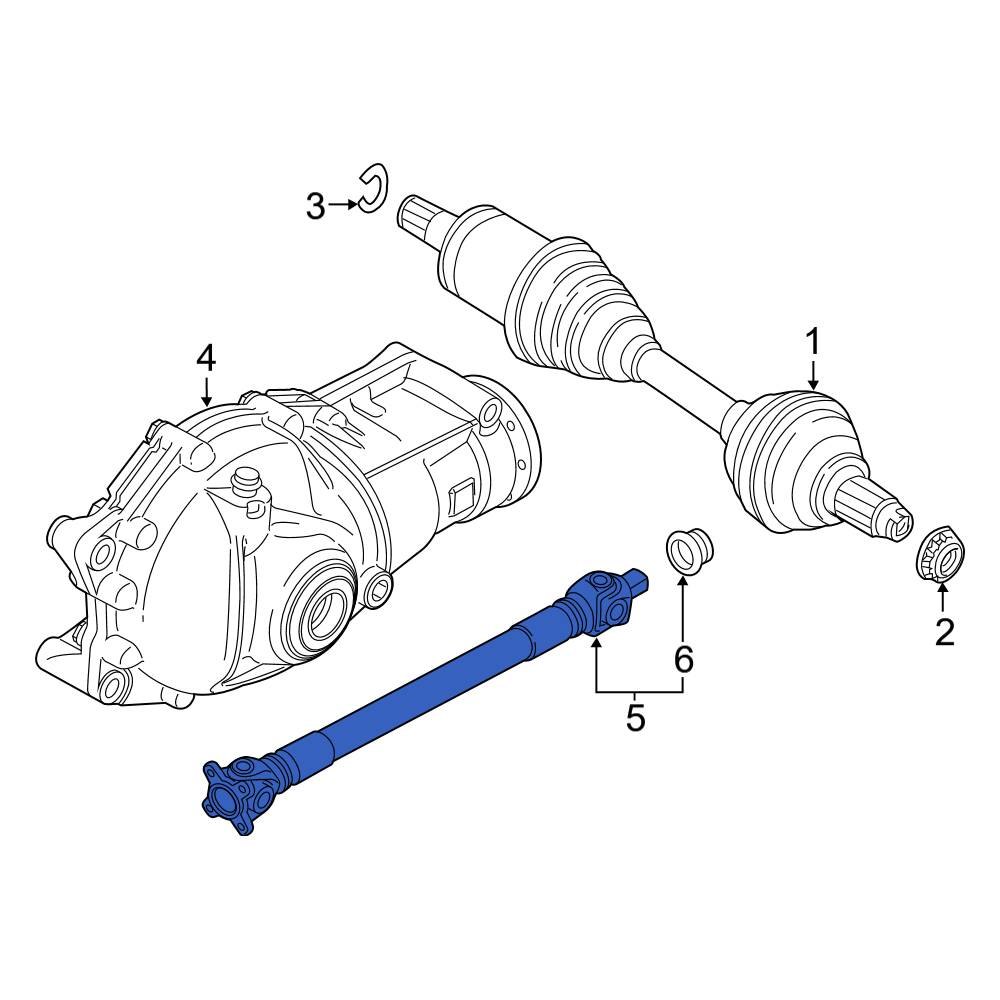 BMW OE 26208605866 - Front Drive Shaft