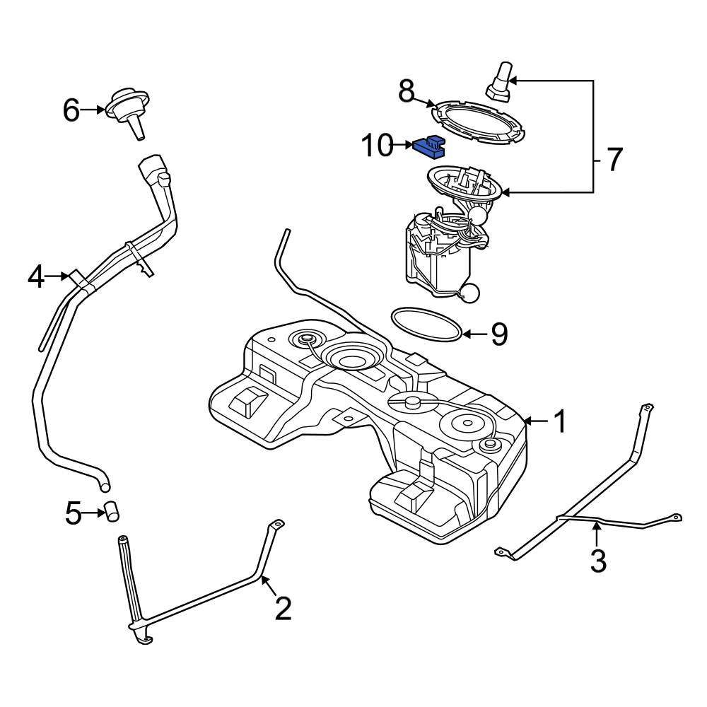 BMW OE 16138485646 - Fuel Temperature Sensor