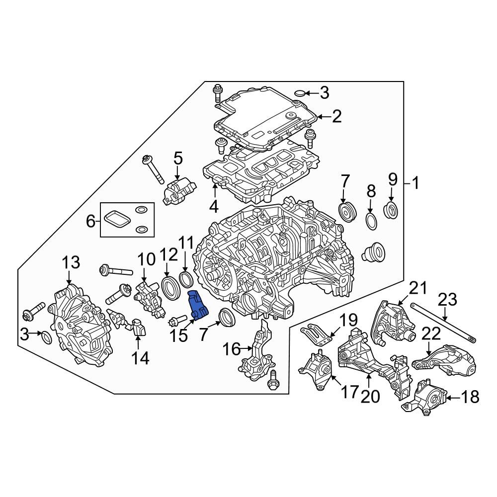 BMW OE 12379897251 - Hybrid Electric Motor Terminal