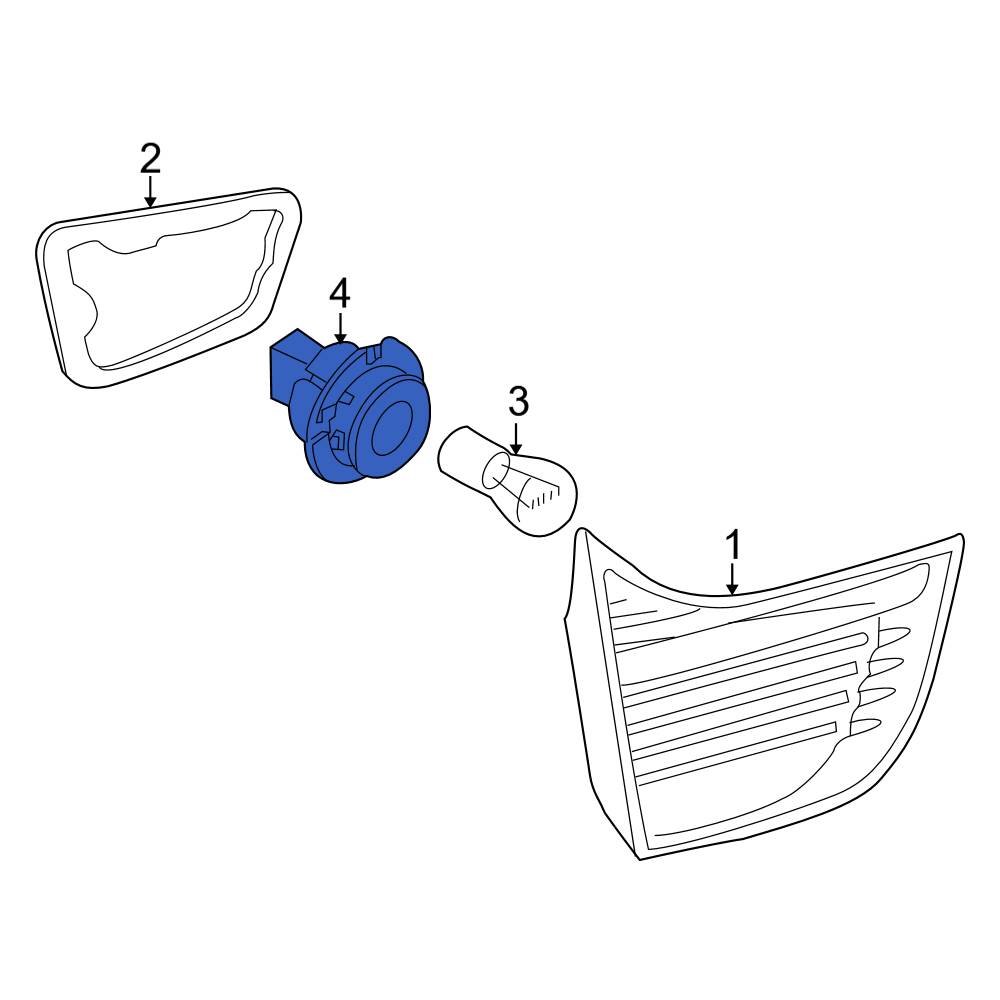 BMW OE 63218355883 - Tail Light Socket