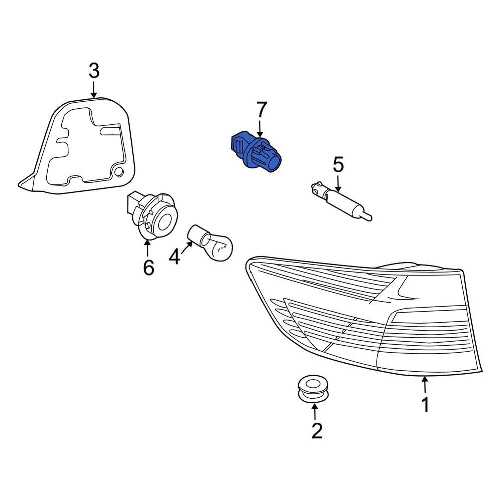 BMW OE 63218355883 - Tail Light Socket