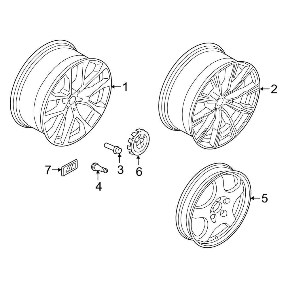 BMW OE 36136795153 - Wheel Lug Bolt